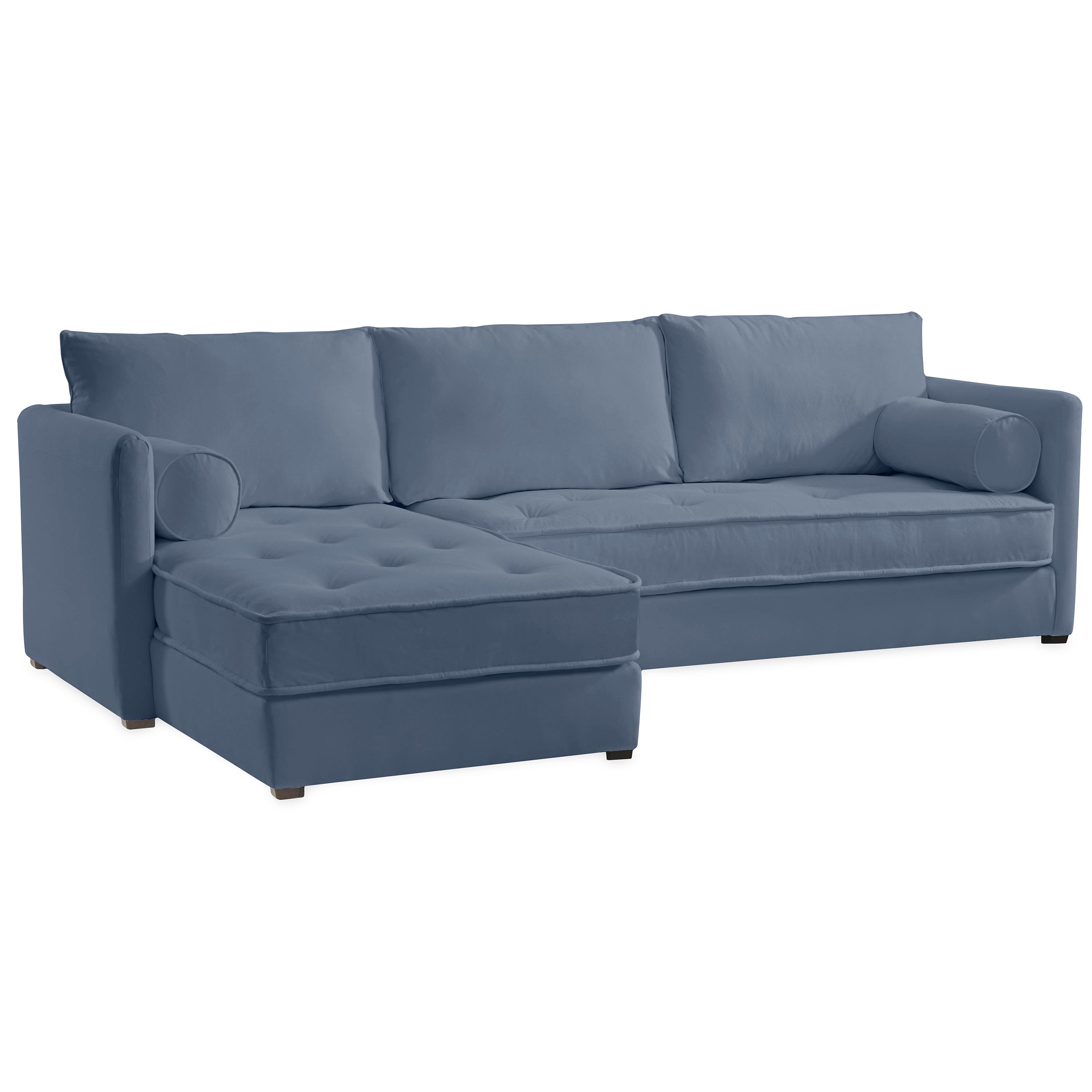 Homcom Bed End Side Chaise Lounge Sofa Window Seat Arm Bench Wooden Leg ...