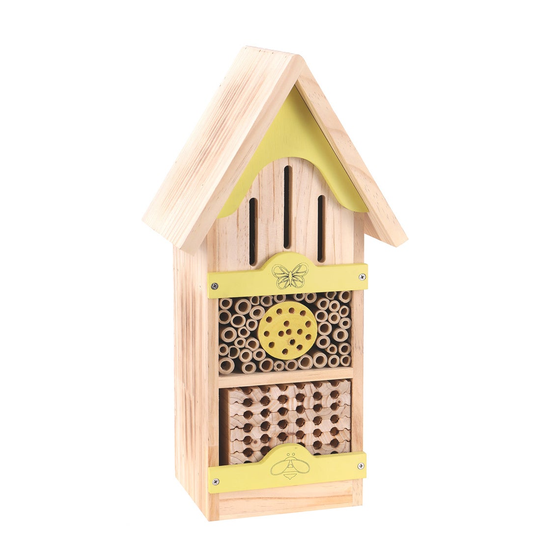 bee butterfly wooden insect home pollination palac | Bee butterfly ...